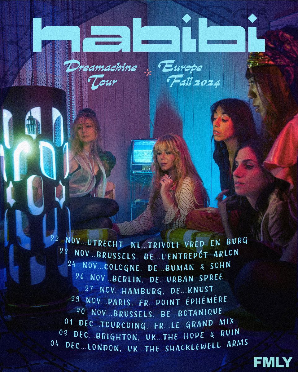 Habibi - Dreamachine Tour! – Kill Rock Stars