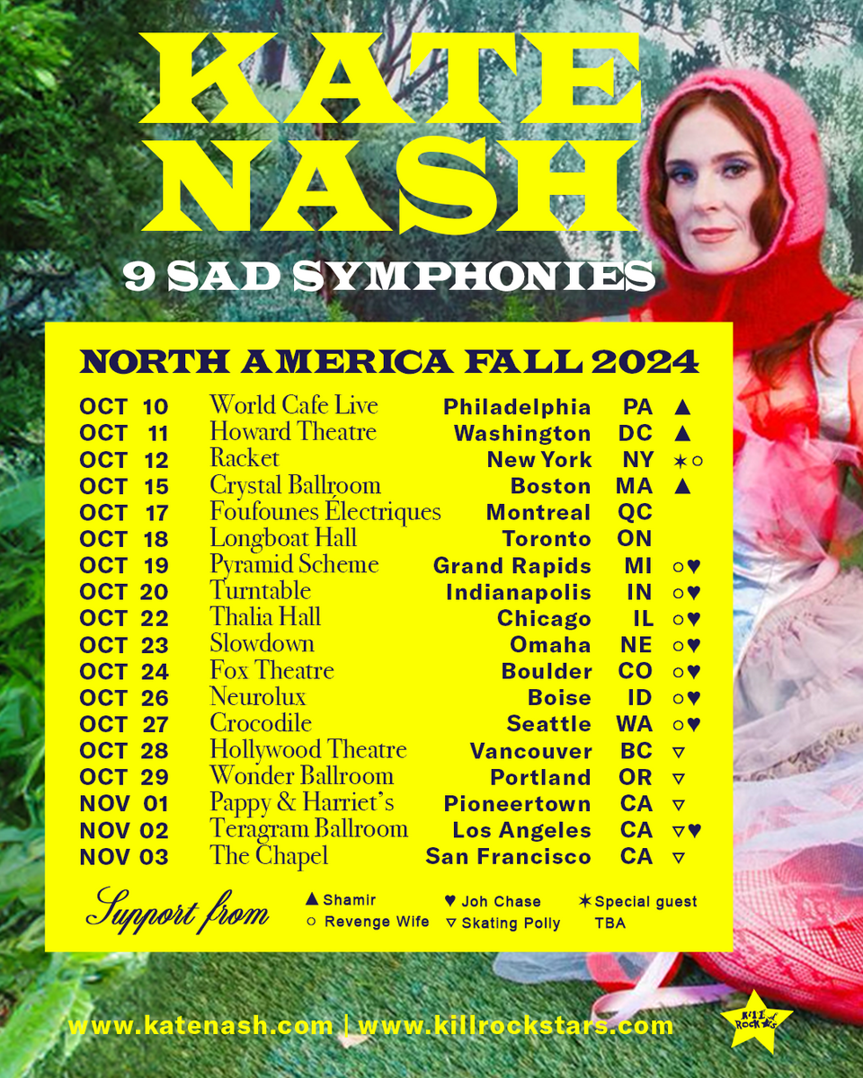 KRS & KRS Nashville - Tour Roundup! – Kill Rock Stars